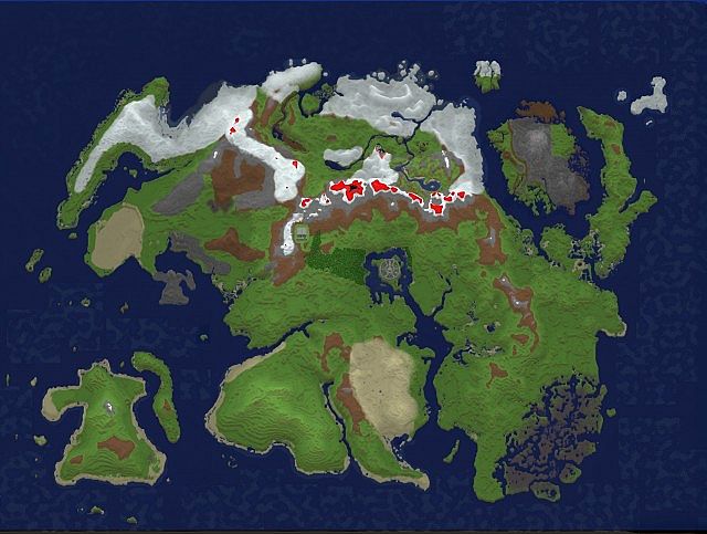 Tamriel in Minecraft Minecraft Map