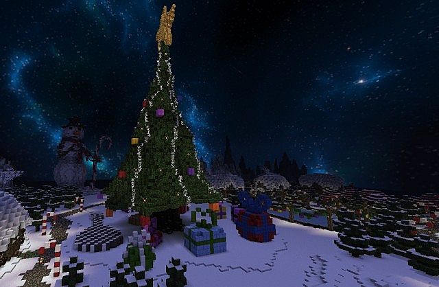Christmas Town Minecraft Map