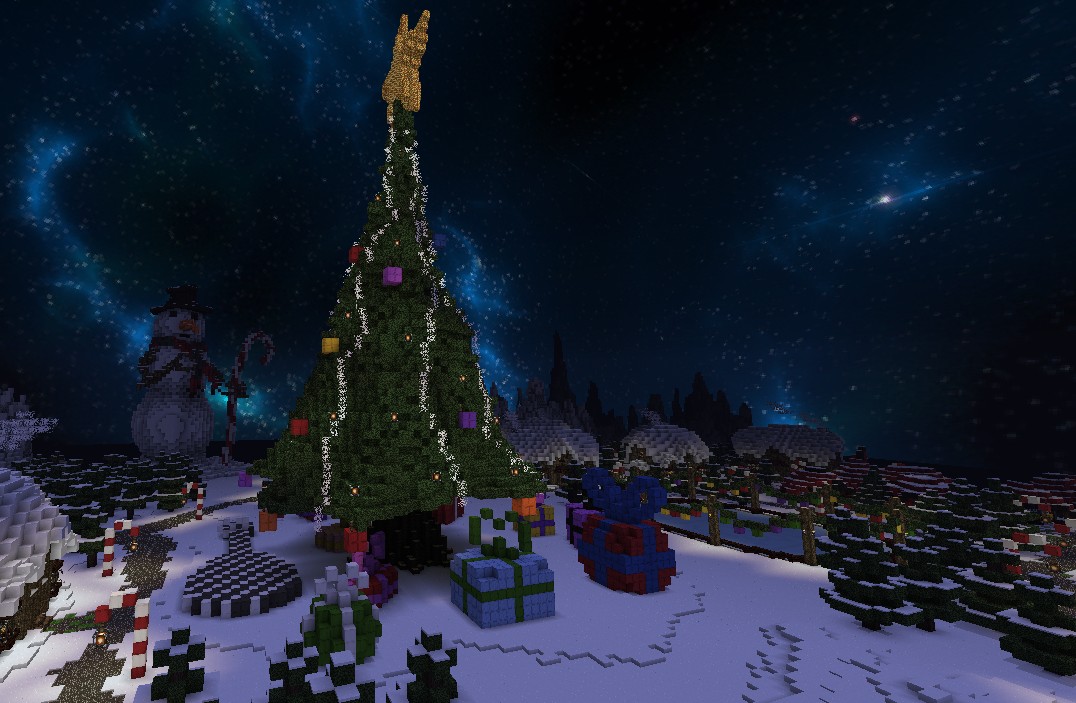 Christmas Town Minecraft Map