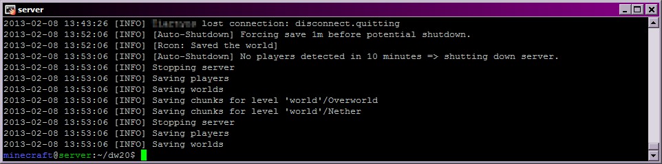 Auto-Shutdown [Forge] Minecraft Mod