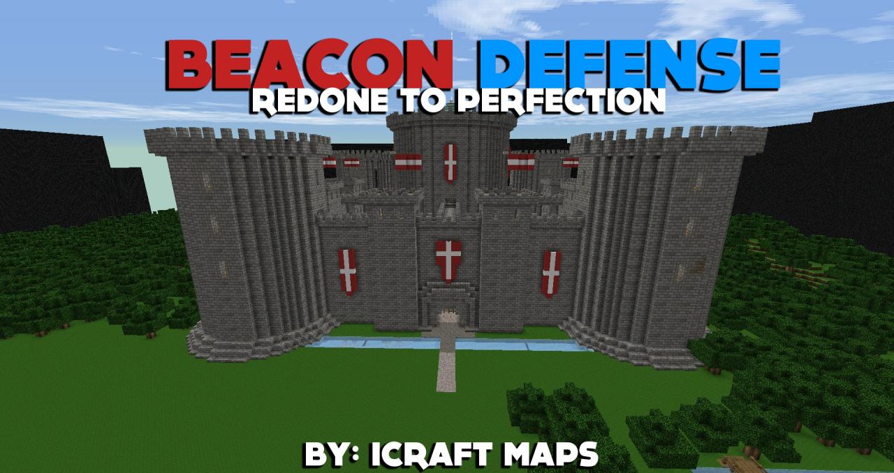 Beacon Defense [Teams] [1.4.7] [Command Blocks] A New Twist to Castle ...