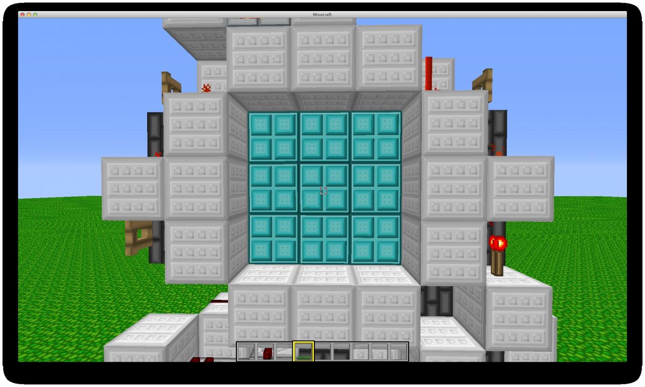 Real 3x3 Door Minecraft Map