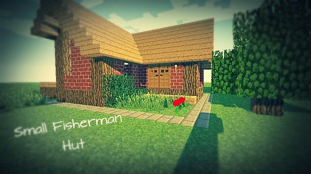 Small Fisherman Hut Minecraft Map