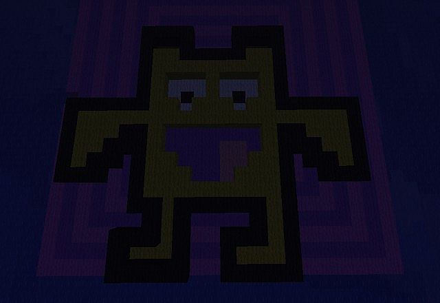 flying awesome face Minecraft Map