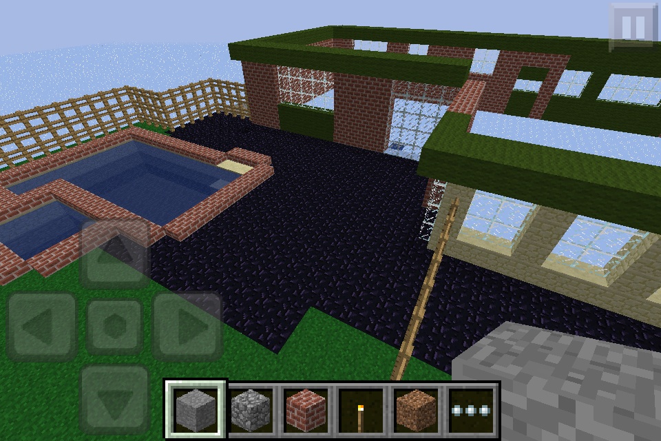 Modern house (Pocket Edition) Minecraft Map