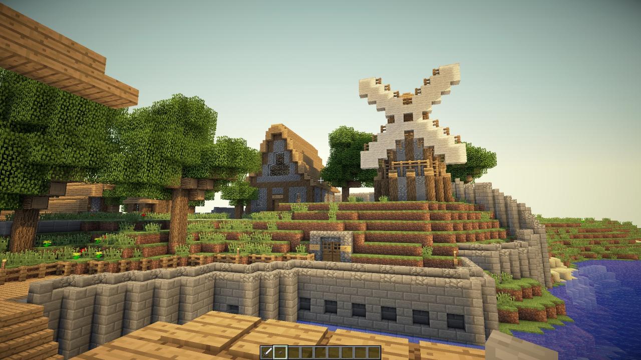 Medieval Sea Village Minecraft Map