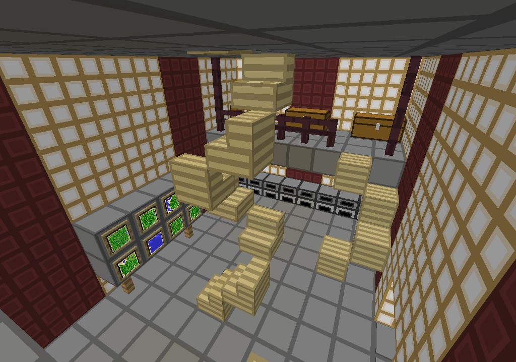 secret surveillance tower Minecraft Map