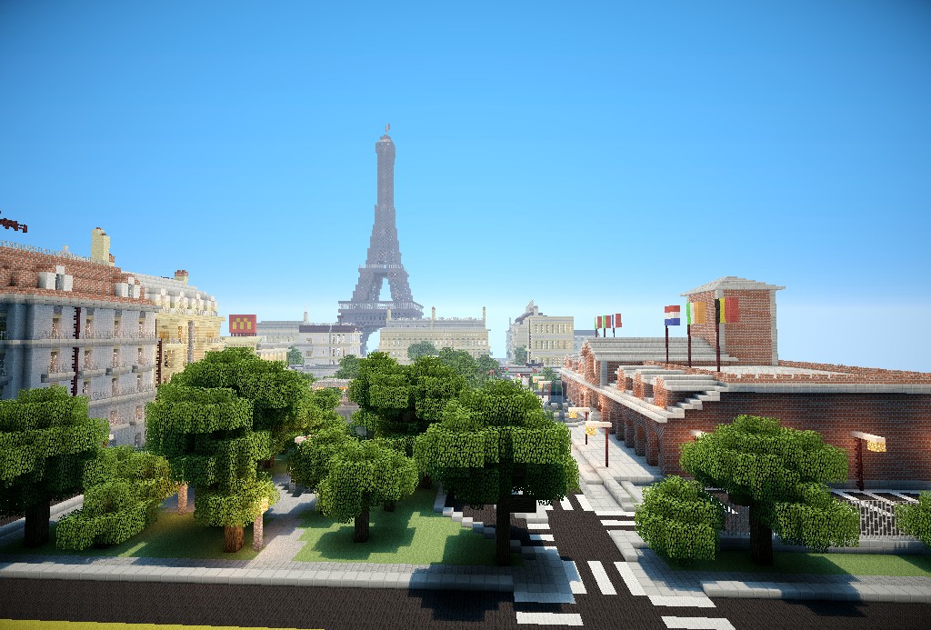 French Project Minecraft Map