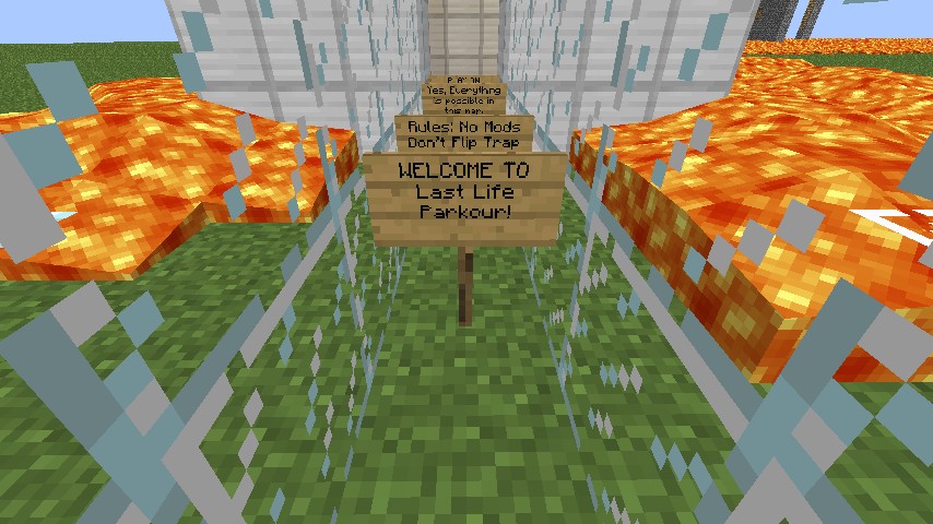 Last Life Parkour Minecraft Map
