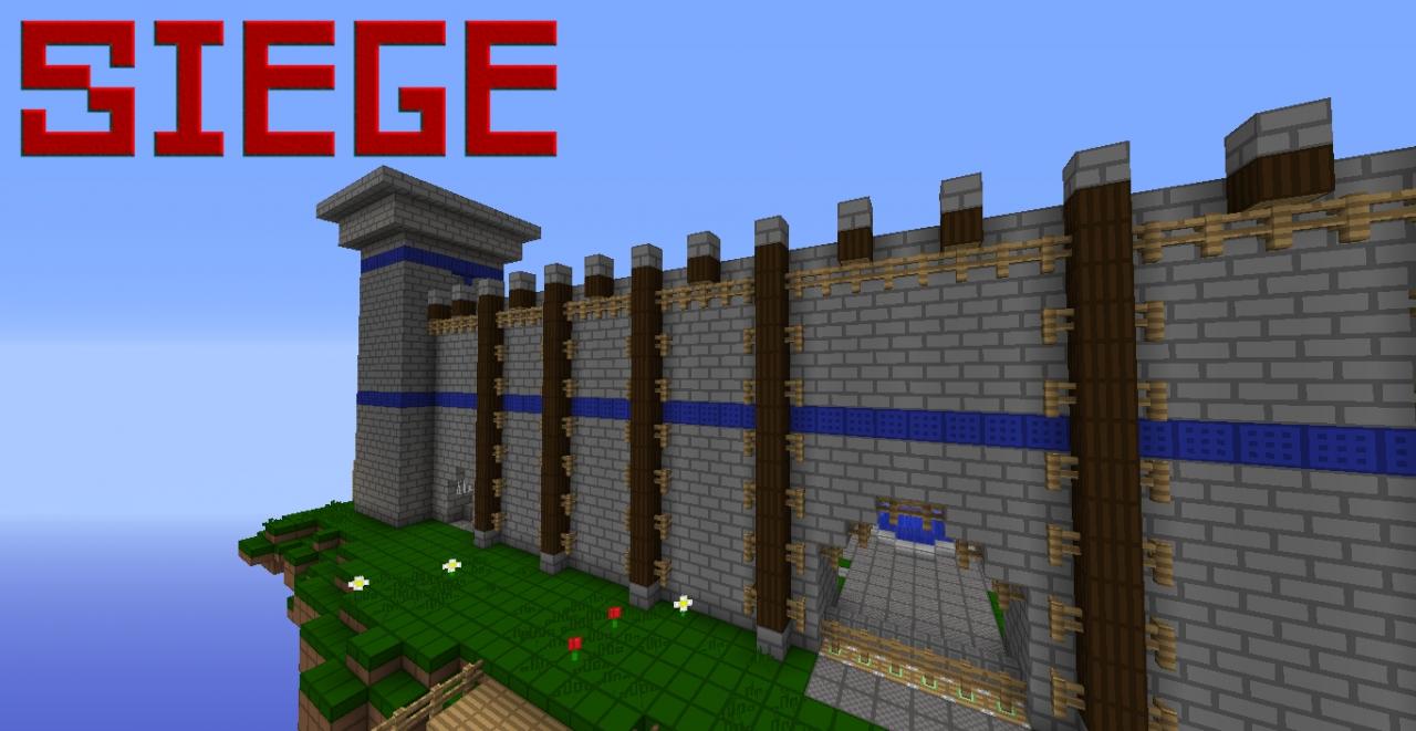 Siege - Minecraft PvP Redstone Minigame Minecraft Map