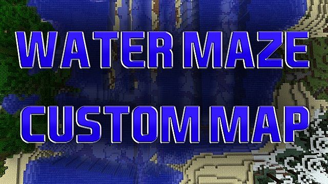 Water Maze Mini Game! - DOWNLOAD NOW (NEEDS LETS PLAY) Minecraft Map