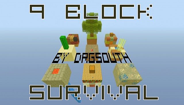 9 Block Survival [1.4.7] Dr.GSouth Minecraft Map
