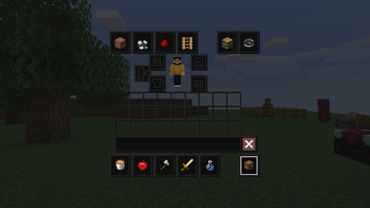 Java Inventory Ui V6 New Dark Mode Mcpe Texture Packs