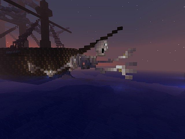 The Pirates Ghost Ship Minecraft Map