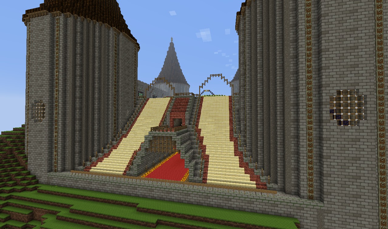 Massive Castle Spawn Minecraft Map