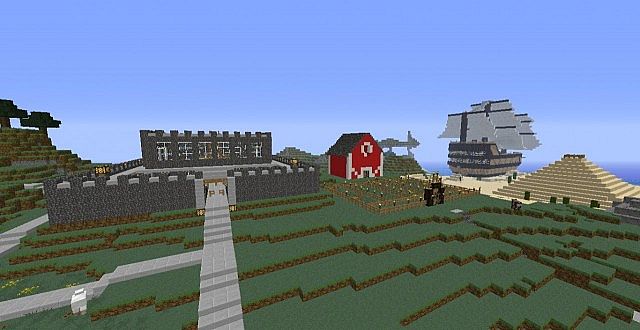 Creative Town Server (Creative 4 Craft) Minecraft Server