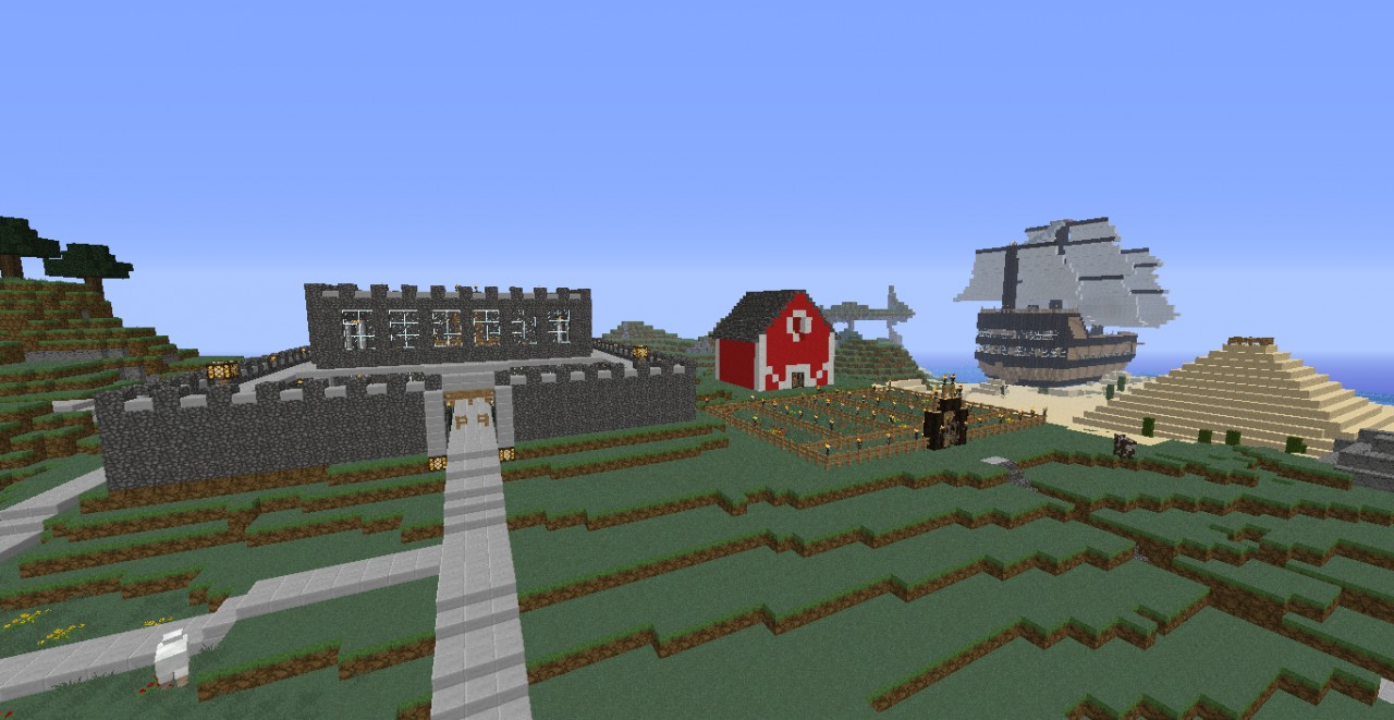 Creative Town Server (Creative 4 Craft) Minecraft Server
