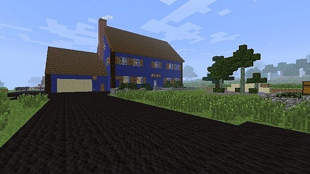 Modern Home -Minecraft size! Minecraft Map