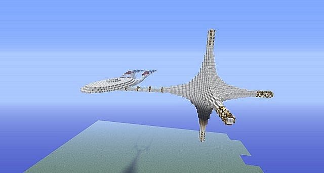 star trek starship pack Minecraft Map