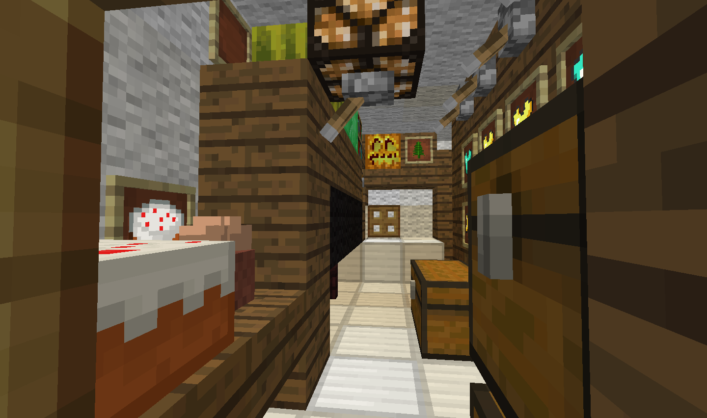 Modern Home -Minecraft size! Minecraft Map