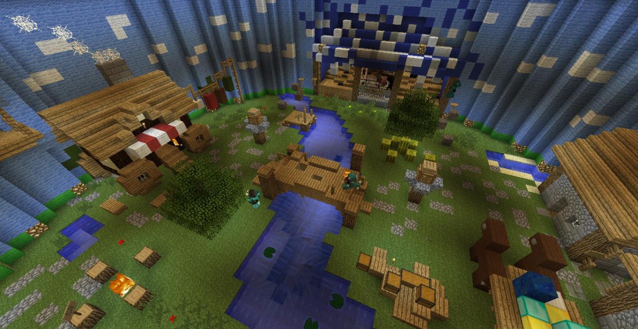 Obsidian PVP Minecraft Map