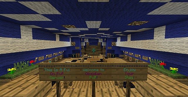 Obsidian PVP Minecraft Map