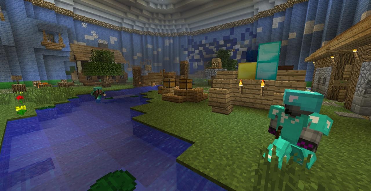 Obsidian PVP Minecraft Map