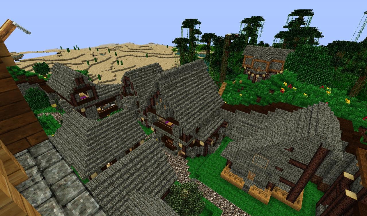 Medieval Buildings Minecraft Map