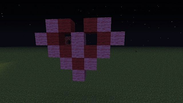 Saint Valentine Hearts Minecraft Map