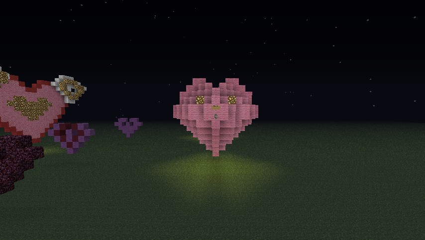 Saint Valentine Hearts Minecraft Map
