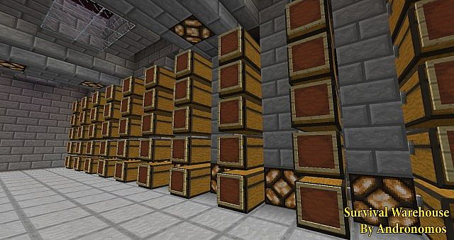 [1.4.7] Survival Warehouse Minecraft Map
