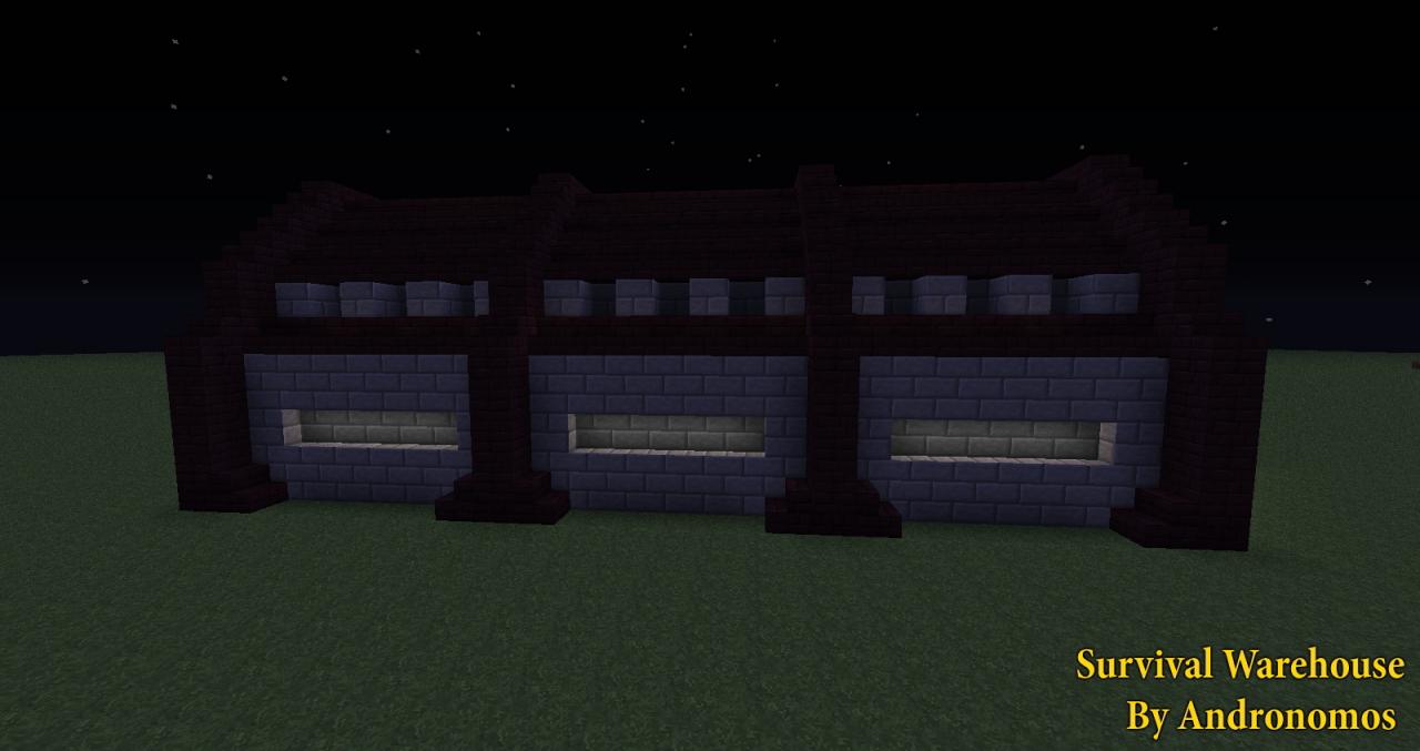 [1.4.7] Survival Warehouse Minecraft Map