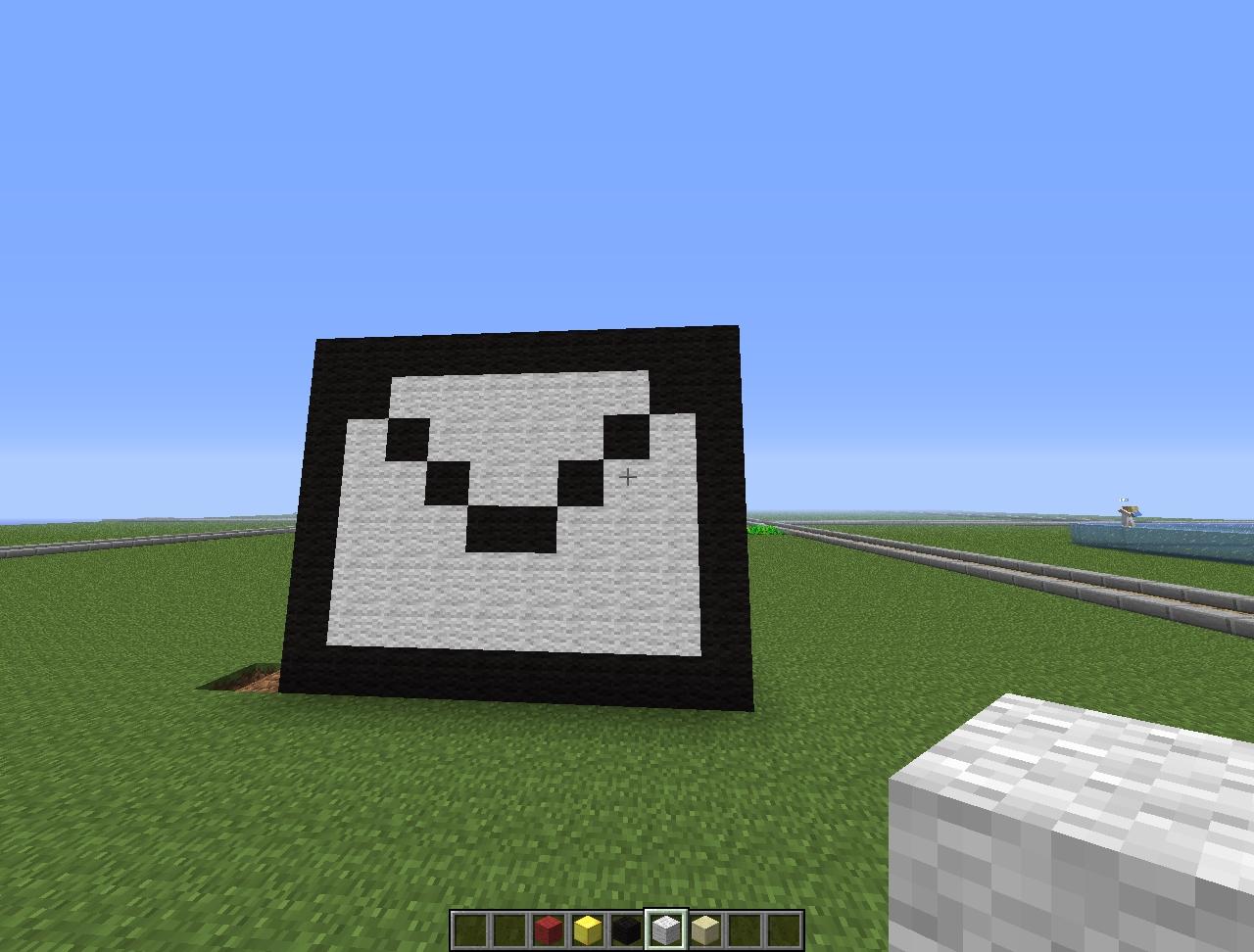 mail pixel art Minecraft Project