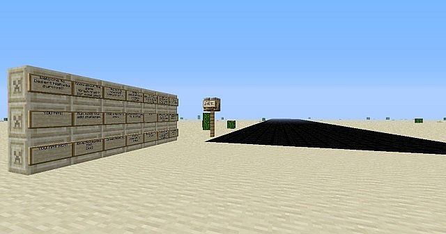 Desert Road survival ALPHA Minecraft Map