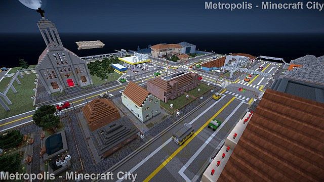 Metropolis City Minecraft Map
