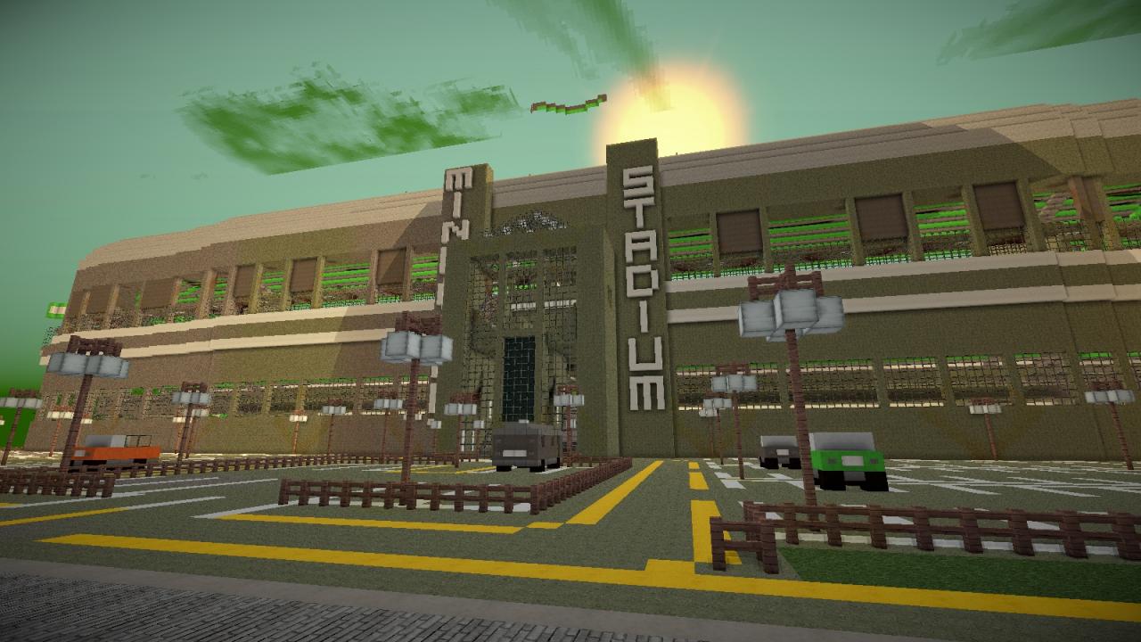 Minecraft Stadium Minecraft Map