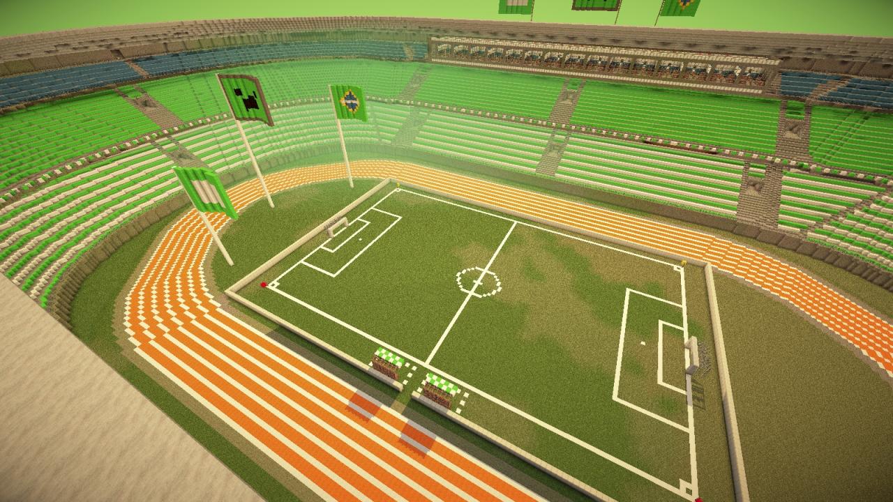 Minecraft Stadium Minecraft Map