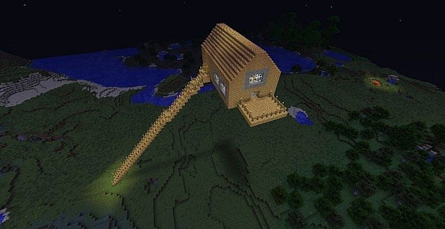 Sky House Minecraft Map
