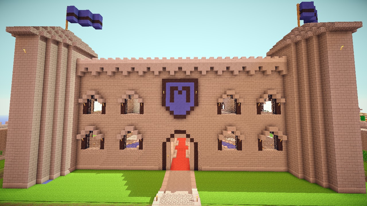 MADCraft Server Spawn Castle Minecraft Map