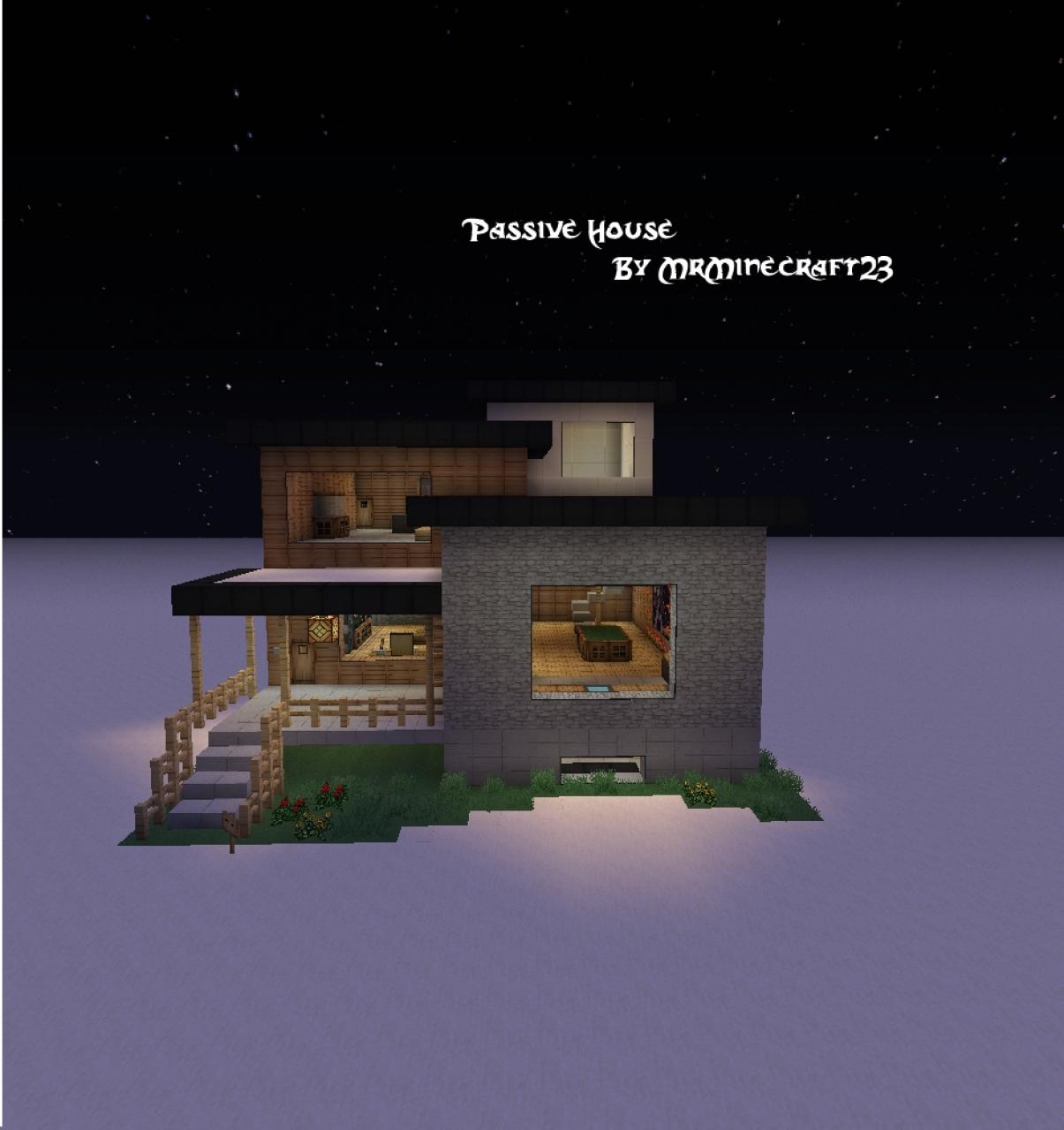 Passive House Minecraft Map