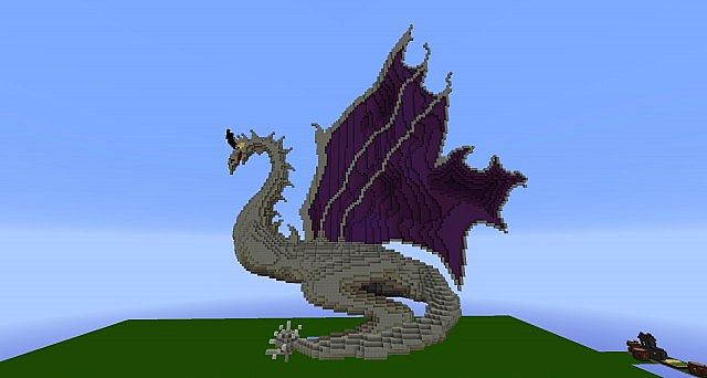 Organic Dragon Minecraft Map