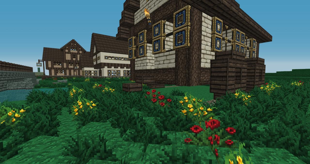 Elwyn [Town] - Albion Craft Minecraft Map