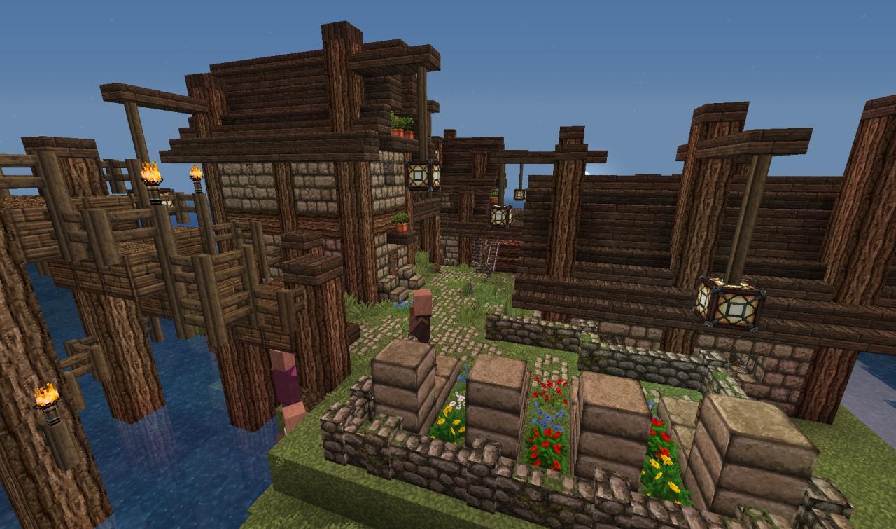 Rustic Town Minecraft Map