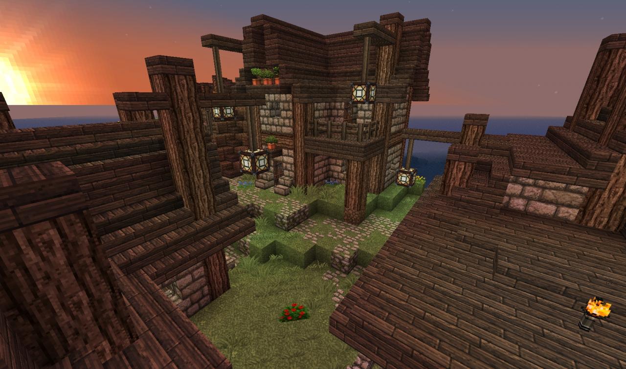 Rustic Town Minecraft Map