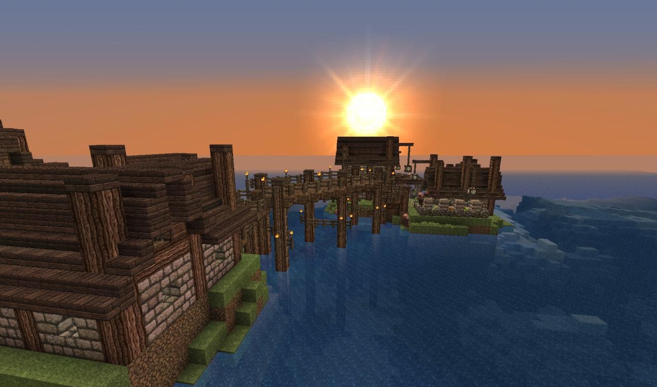 Rustic Town Minecraft Map