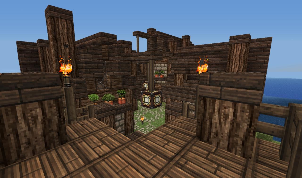 Rustic Town Minecraft Map