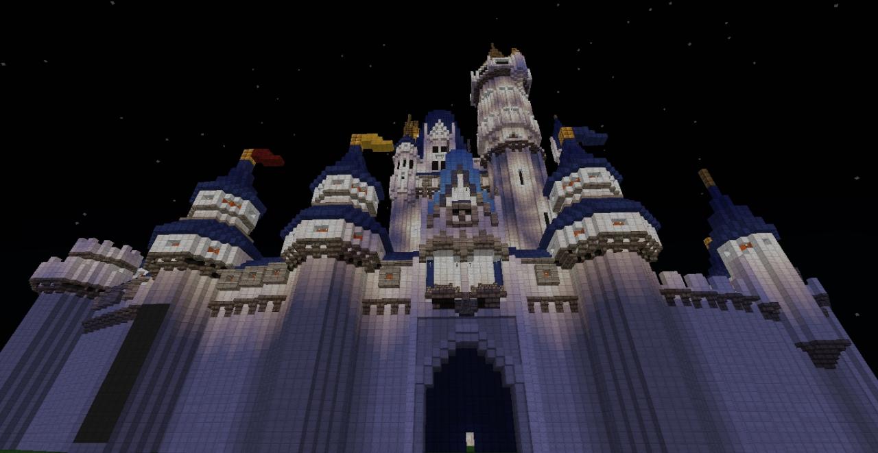 Disney Project: Cinderella's Castle Minecraft Map