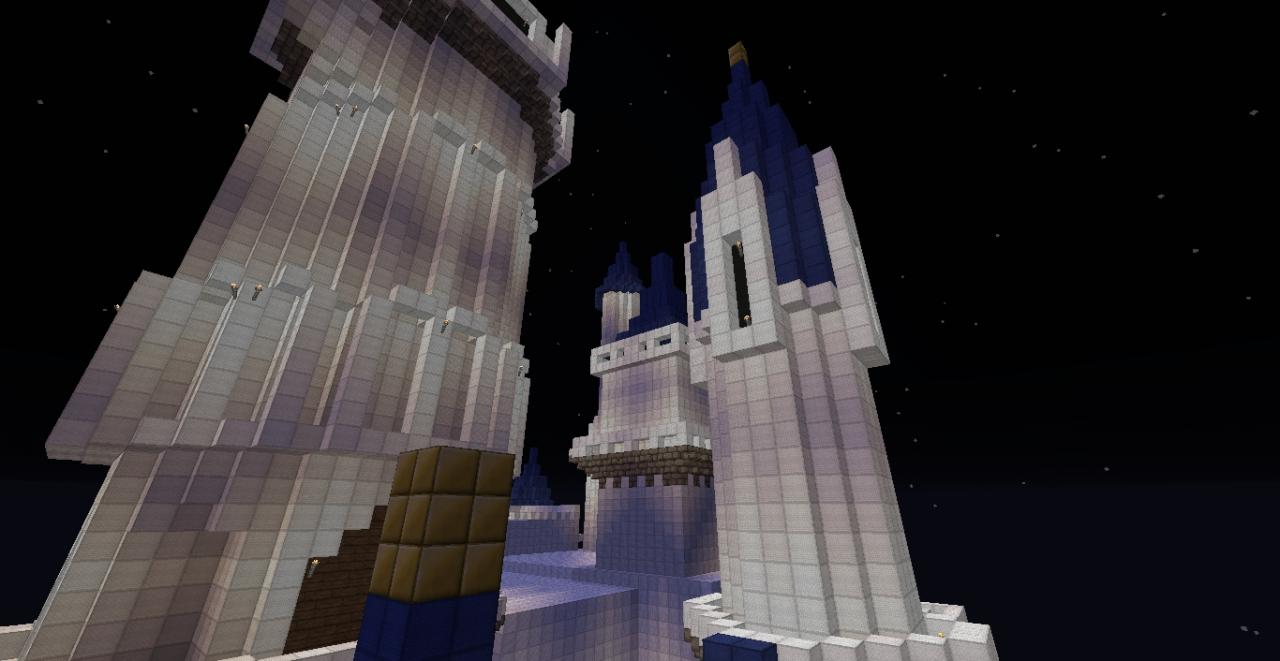 Disney Project: Cinderella's Castle Minecraft Map