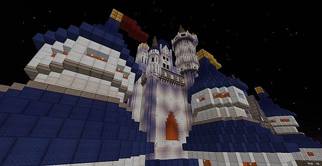Disney Project: Cinderella's Castle Minecraft Map