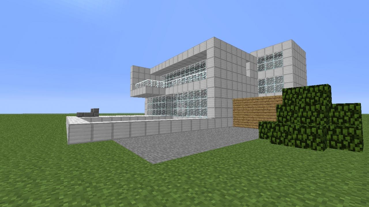 Modern House 3D Art Minecraft Map